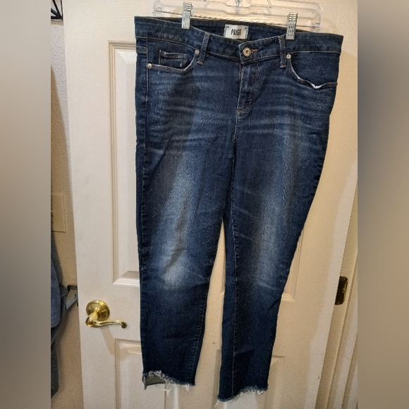 PAIGE | Jeans | Paige Vertigo Crop Jeans | Poshmark